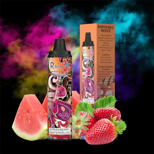 RANDM TORNADO - STRAWBERRY WATERMELON - DISPOSABLE VAPE DEVICE (6000 ...