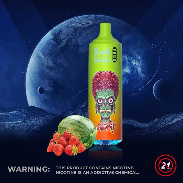 RANDM TORNADO - RASPBERRY WATERMELON - DISPOSABLE VAPE DEVICE (9000 ...