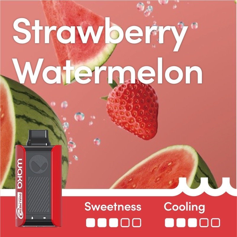 Strawberry Watermelon - WAKA soPro By RELX - 10k Puffs Disposable Vapes ...