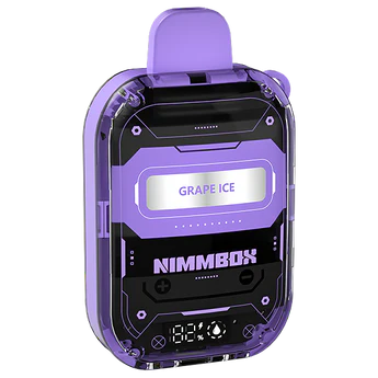 VAPENIGE NIMMBOX 8500 PUFFS - DISPOSABLE VAPE - GRAPE ICE - 5% NIC ...