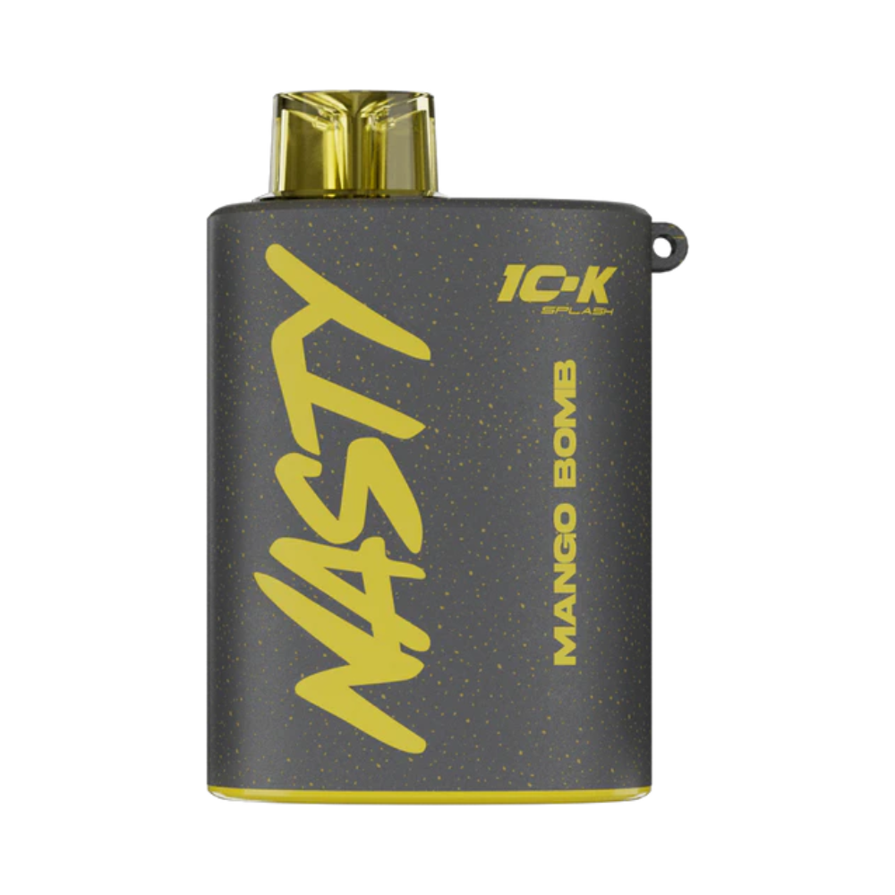 NASTY SPLASH MANGO BOMB 10K PUFFS (50mg Nic) - DISPOSABLE VAPE - TYPE C ...