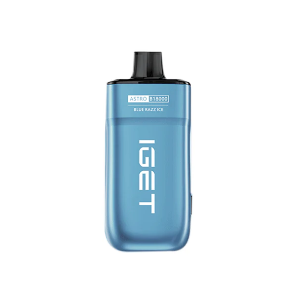 IGET Astro Disposable Vape 18000 Puffs - Blueberry Ice - 5% - YOYO VAPES