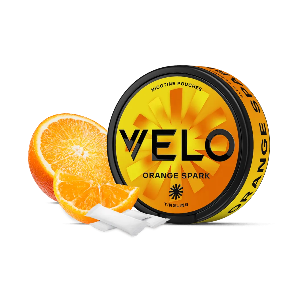Velo Orange Spark - Nicotine Pouches 14mg - 20 Pouches Per Pack - YOYO ...